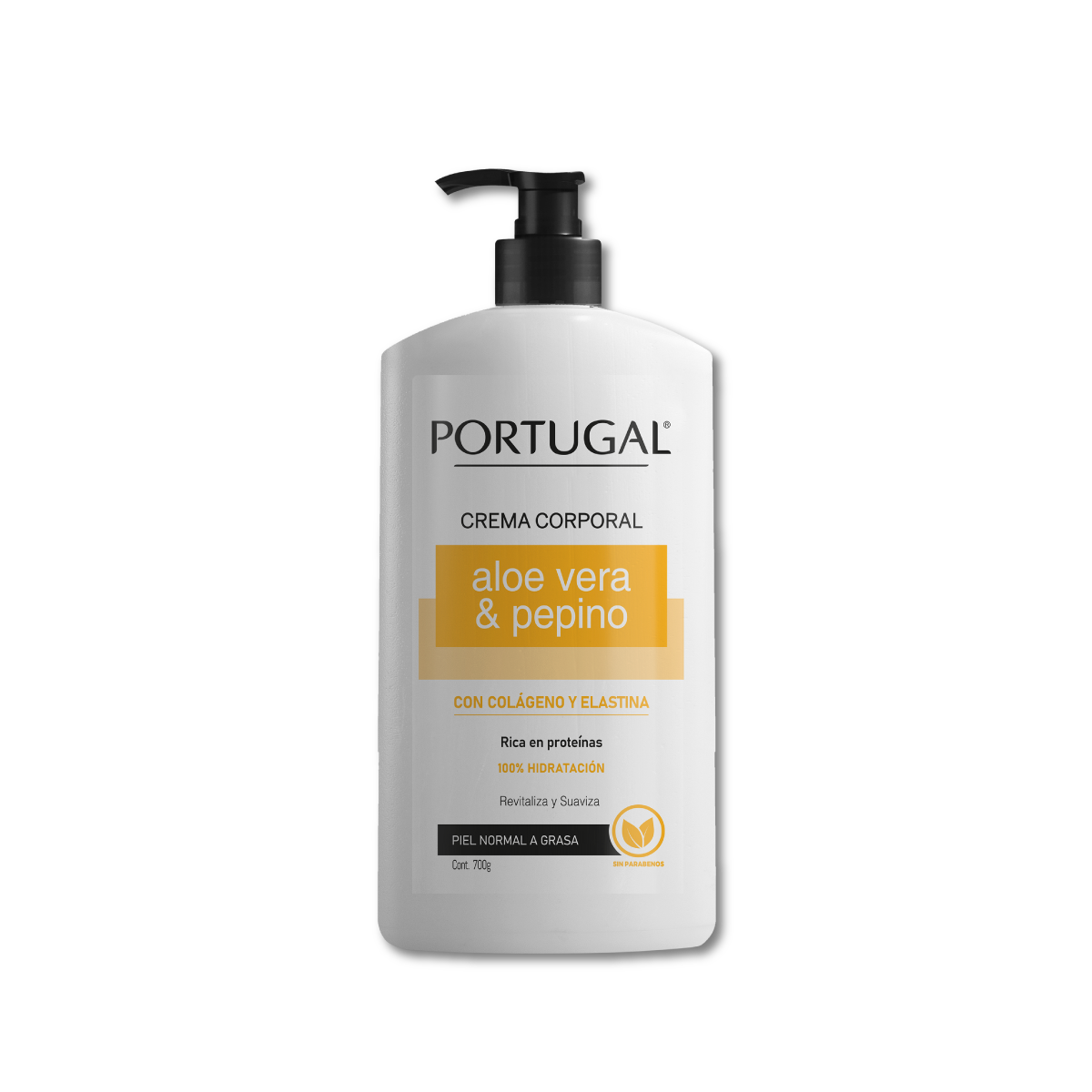 Crema Corporal Aloe Vera y Pepino 700 g. – Botica Portugal Arequipa